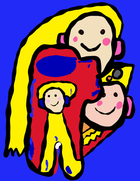 Our earth family_series3-4/10 - 支援型NFT TriARTs by SocialCompassのNFT | Adam byGMO